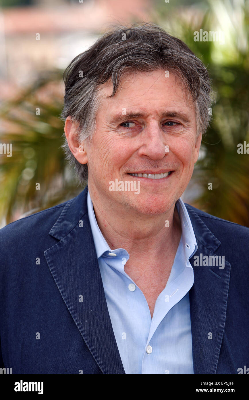 Cannes, France. 18th May, 2015. Irish actor Gabriel Byrne poses during ...
