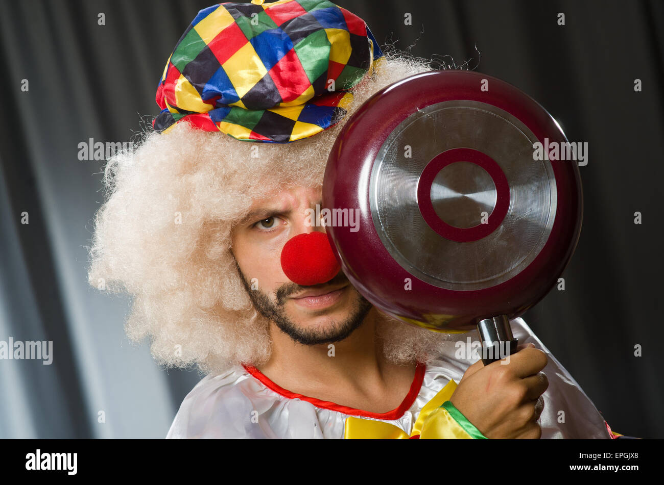 Angry clown hi-res stock photography and images - Alamy