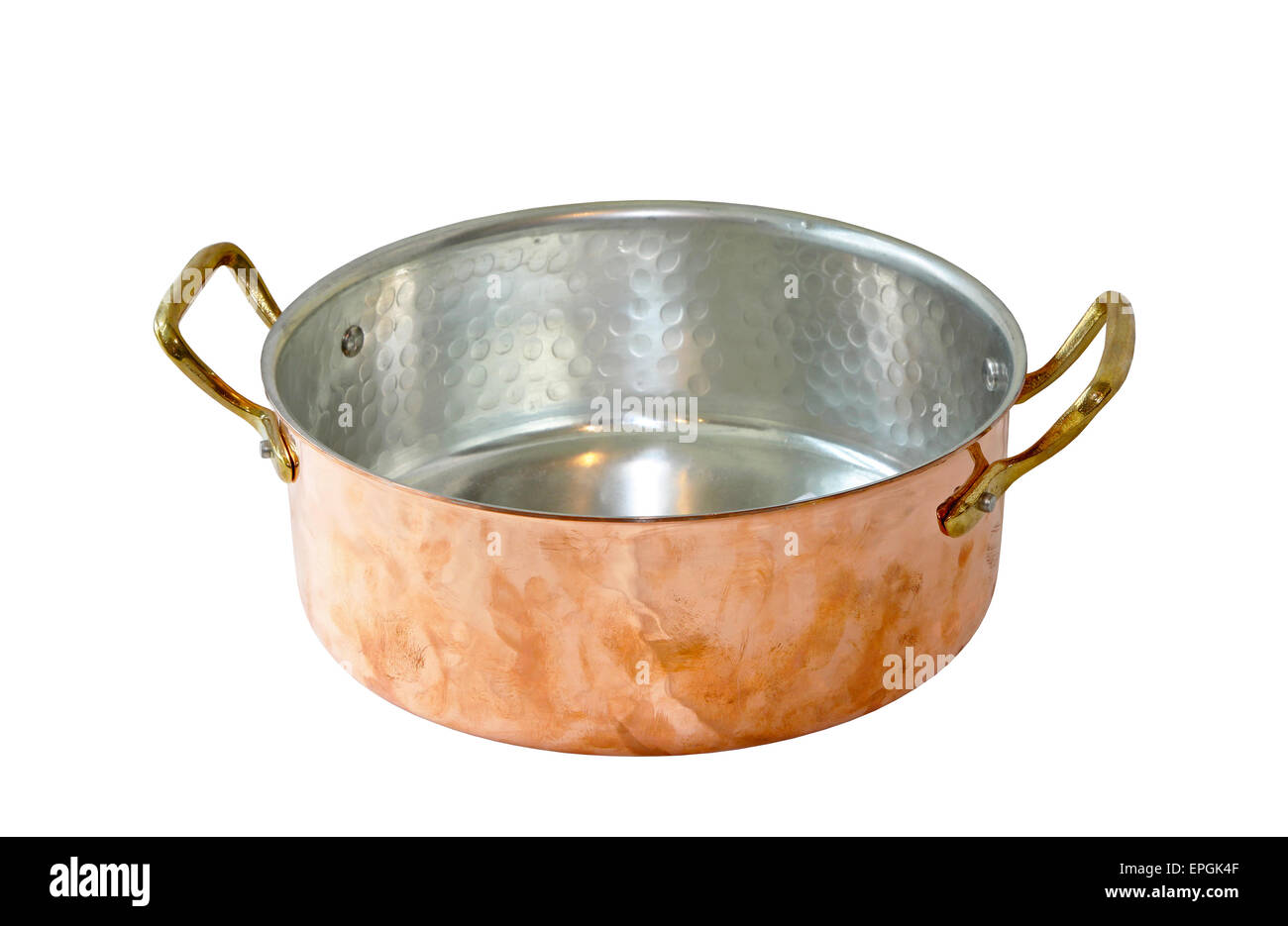 Copper pan copper saucepan hi-res stock photography and images - Alamy