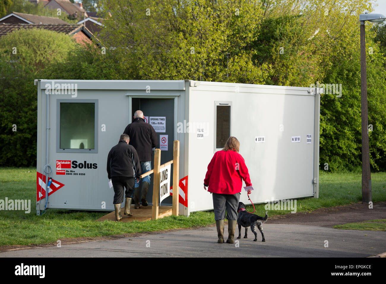 Portable polling station hi-res stock photography and images - Alamy