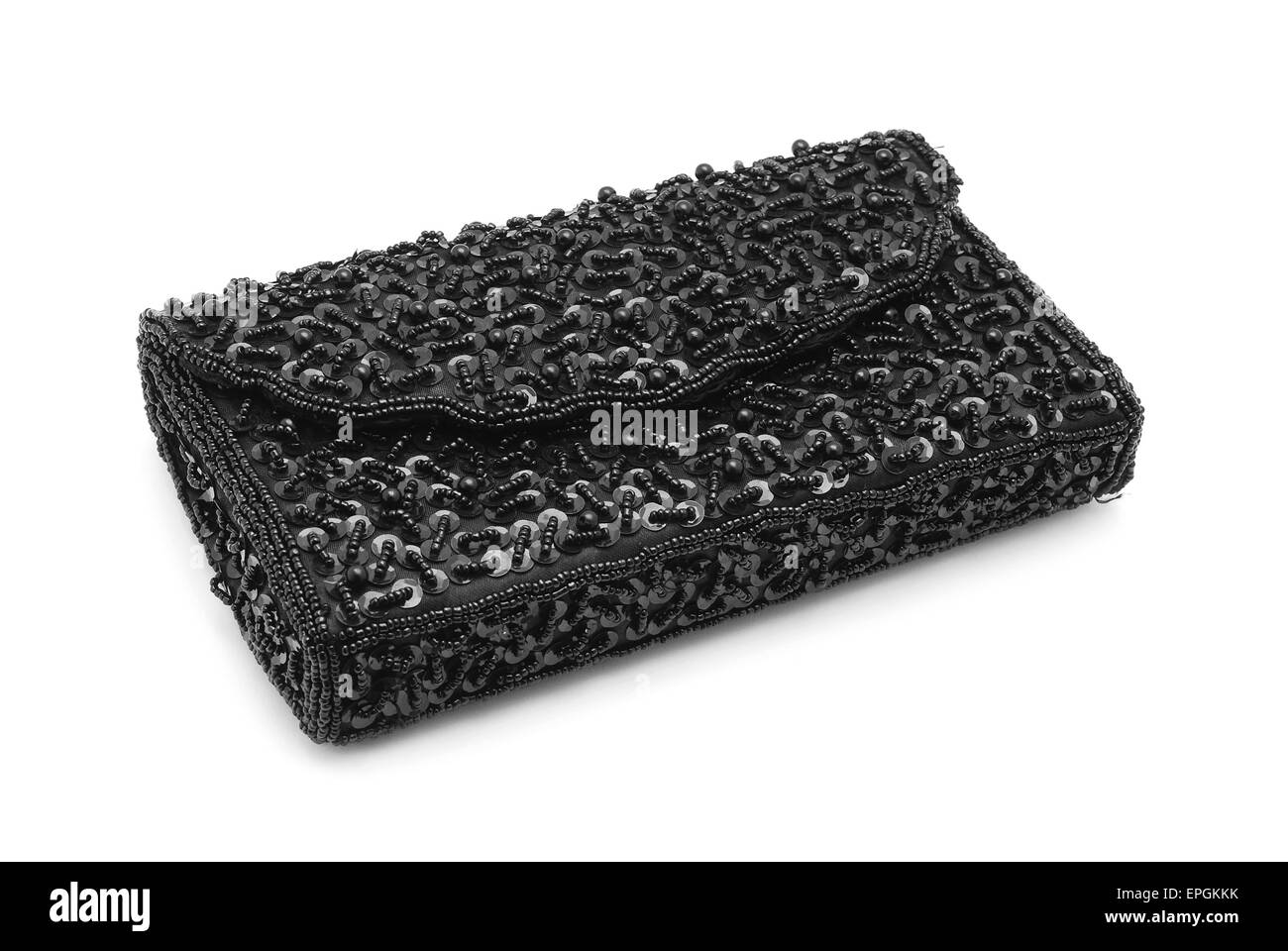 fancy purse on white background elegant Stock Photo - Alamy