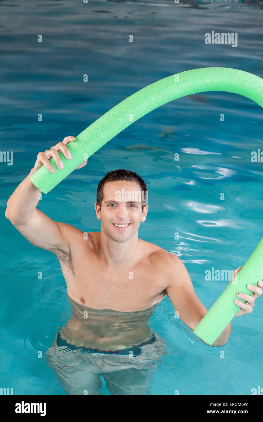 Man inside resort pool hi-res stock photography and images - Alamy