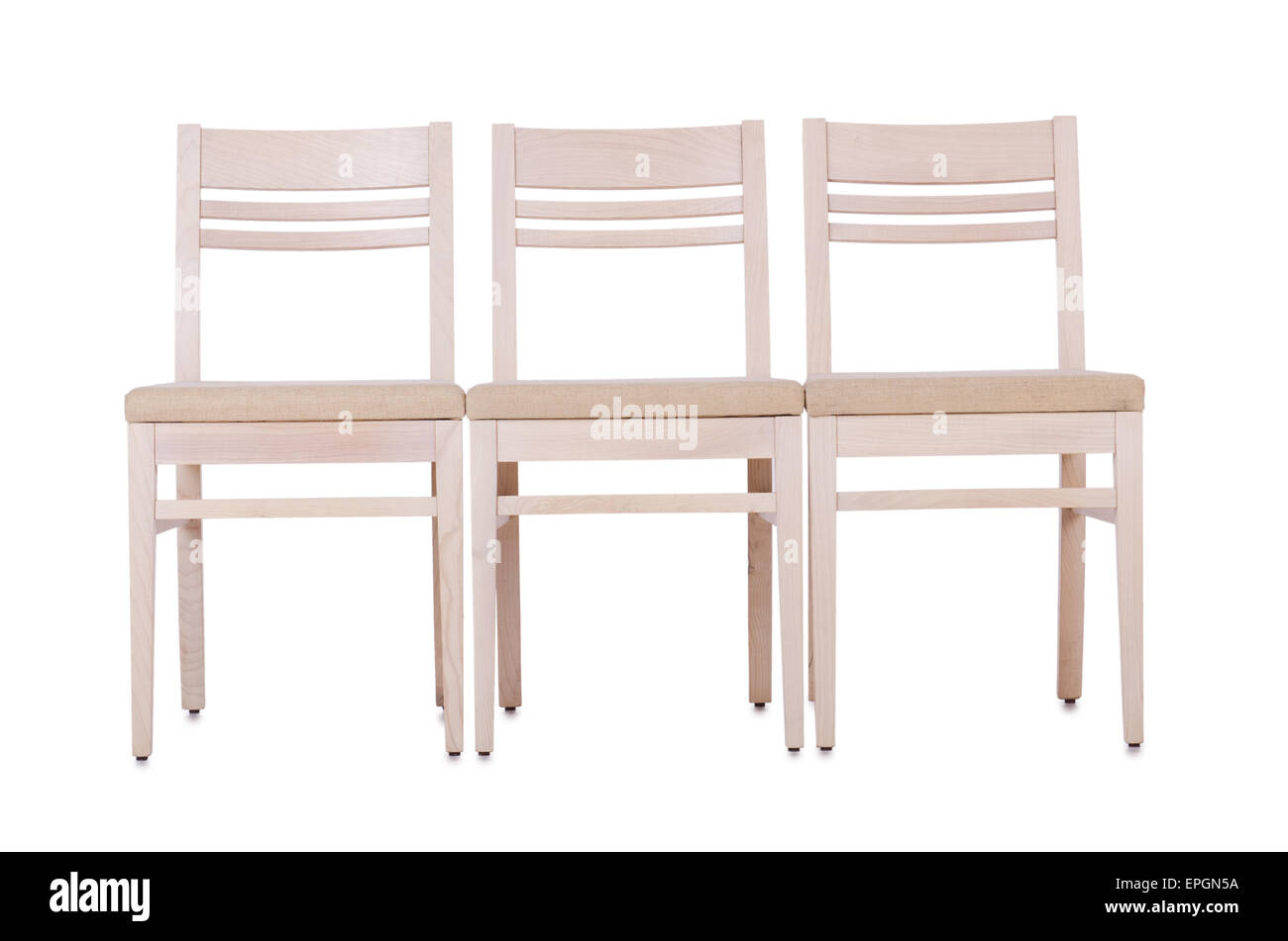 Empty chairs arrangement Cut Out Stock Images & Pictures - Alamy