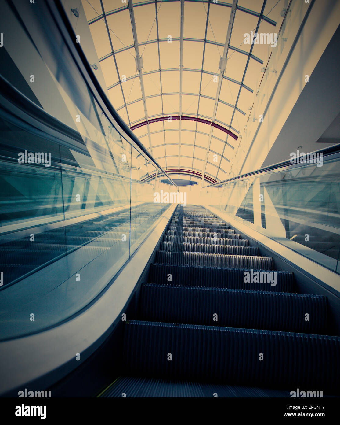 Underground escalator closeup hi-res stock photography and images - Alamy