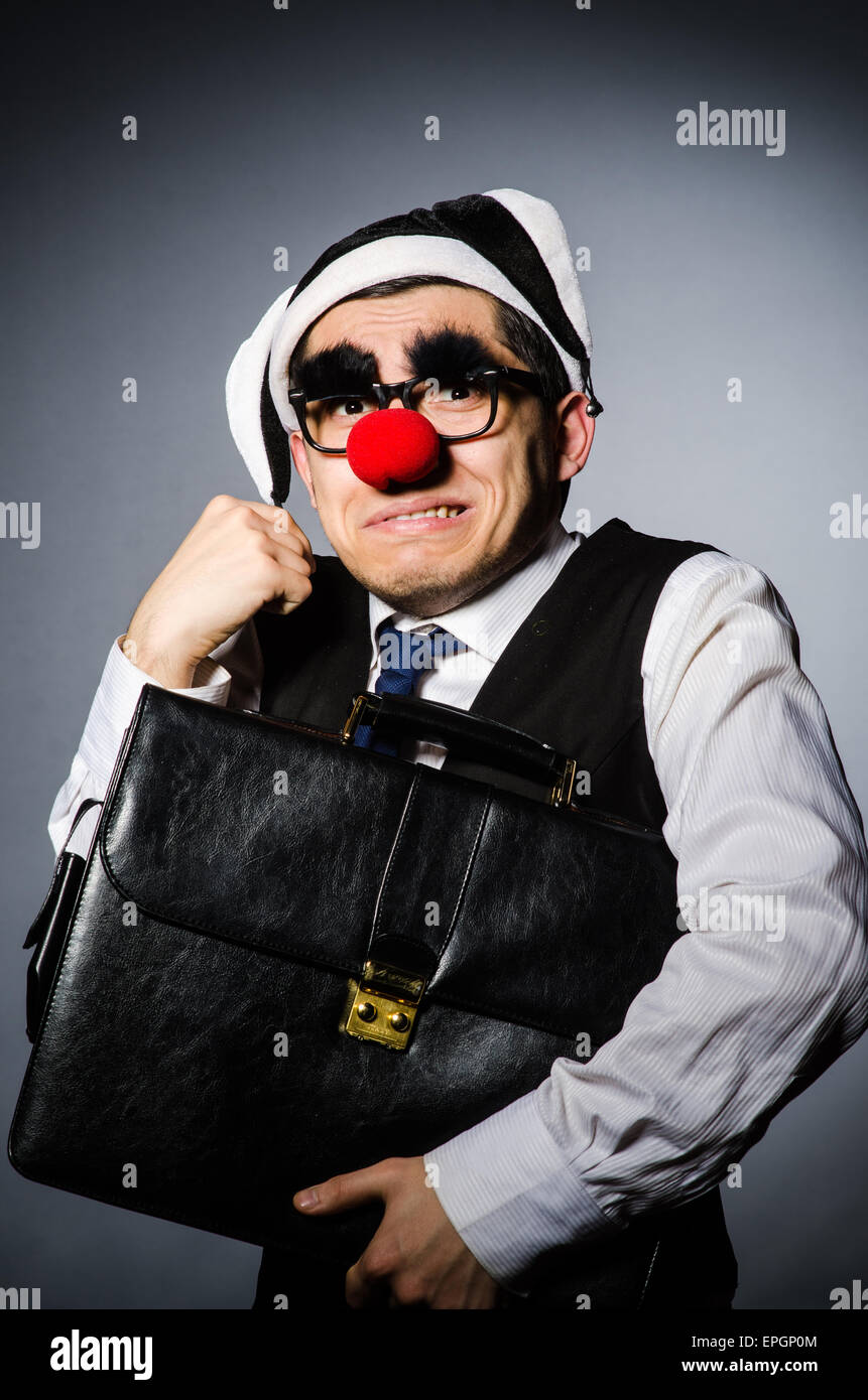 Happy entertainer in formal hi-res stock photography and images - Alamy