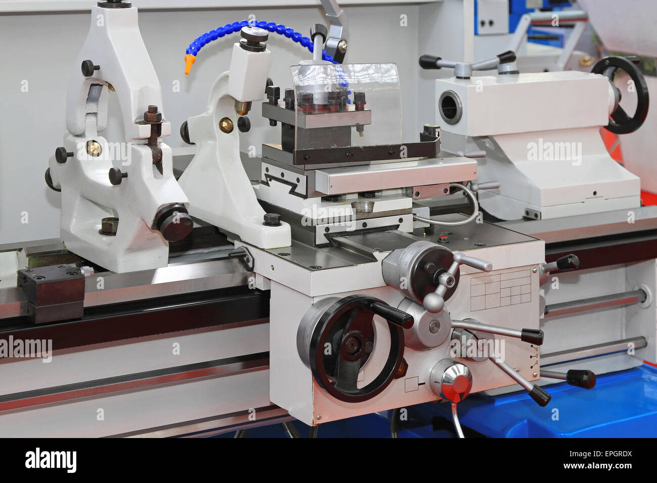 Metal lathe tools hi-res stock photography and images - Alamy