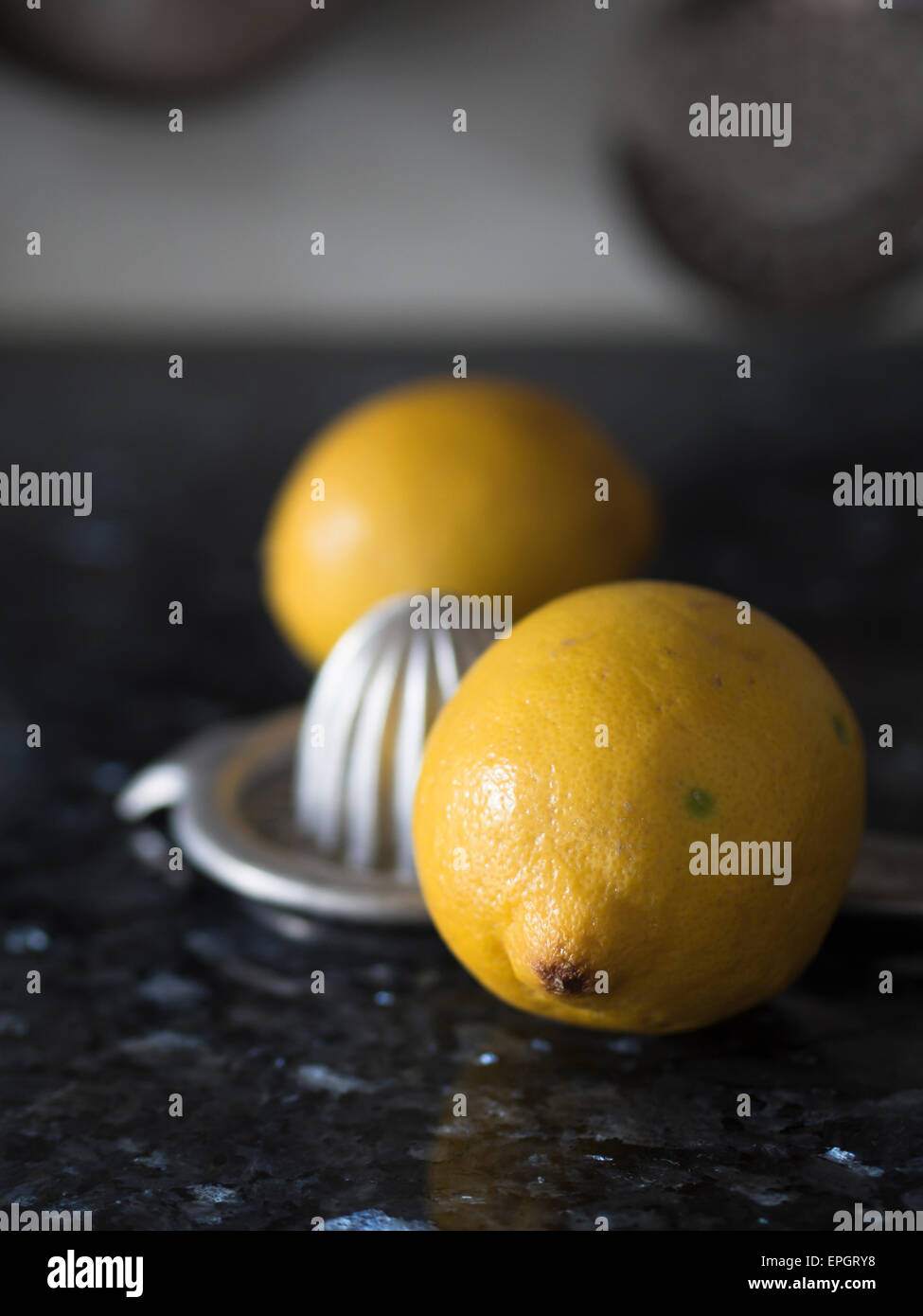 Black granite countertop hi-res stock photography and images - Alamy