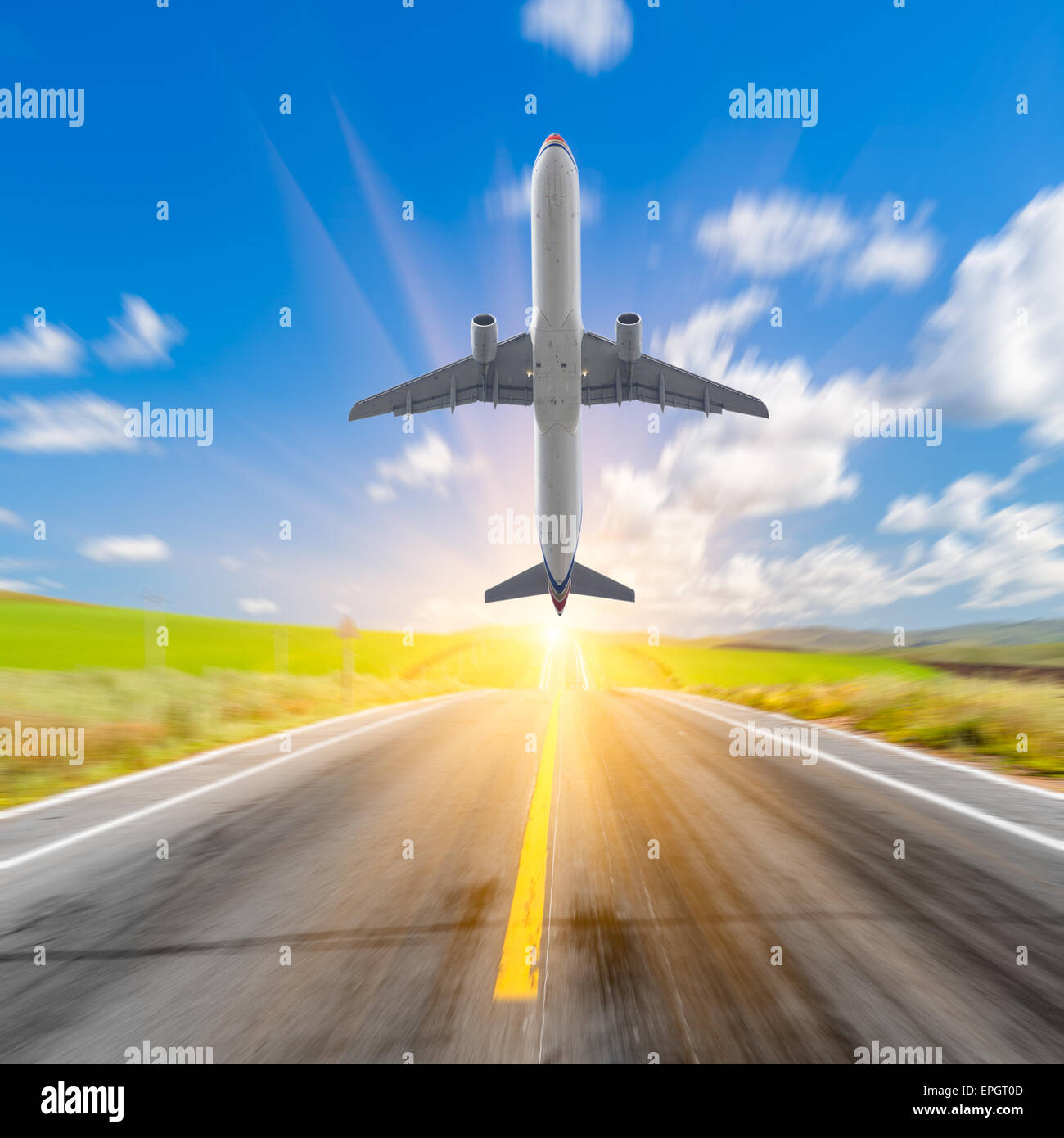 Airplane movement hi-res stock photography and images - Alamy