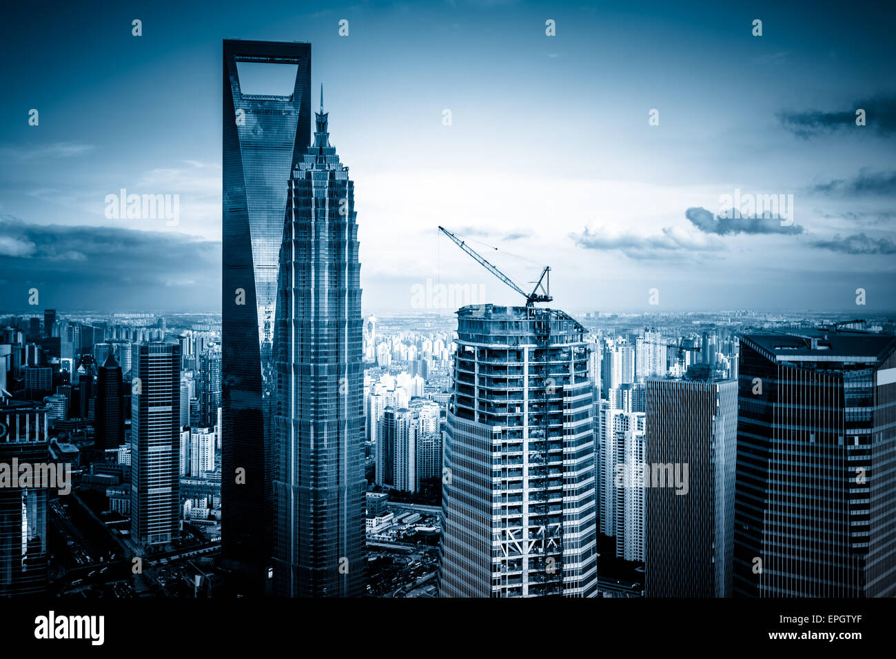 View city lujiazui financial district hi-res stock photography and ...