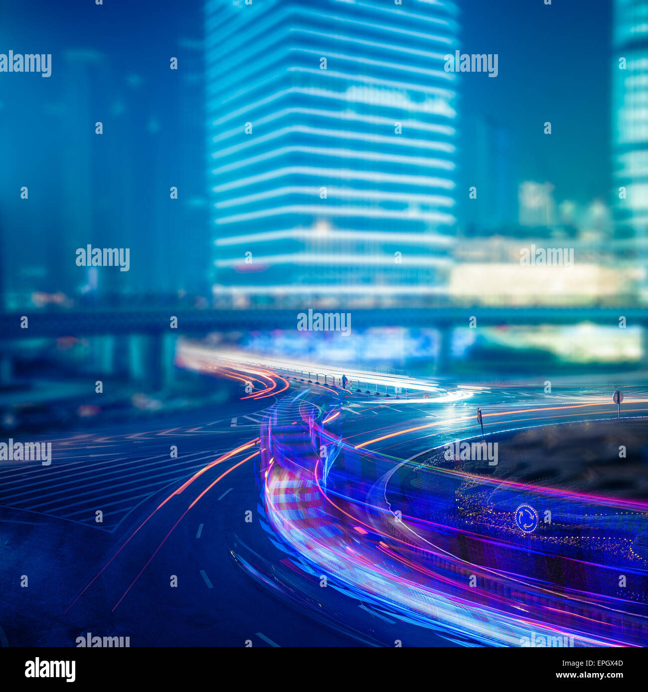 Dynamic light speed hi-res stock photography and images - Alamy