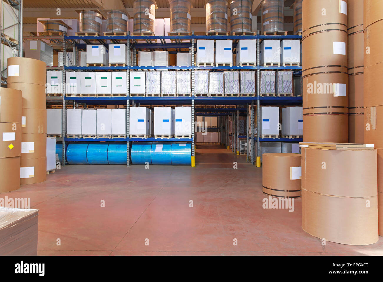 Paper warehouse hi-res stock photography and images - Alamy