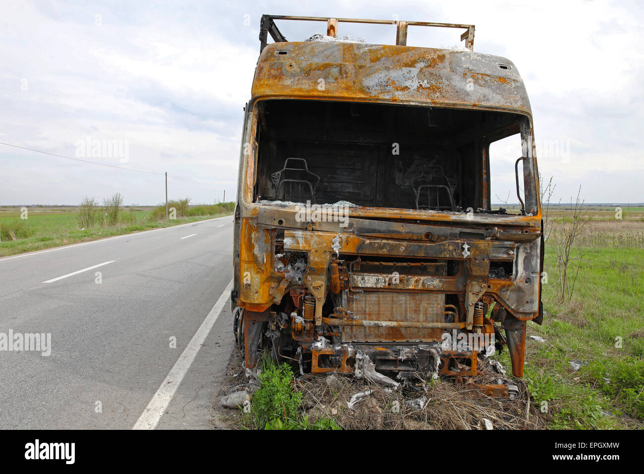 Truck lorry cabin hi-res stock photography and images - Alamy