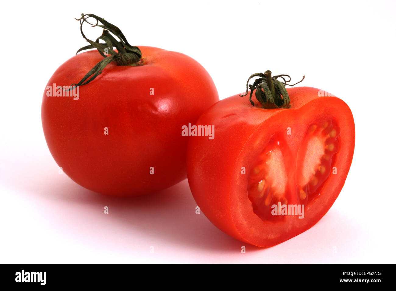 Tomato segments hi-res stock photography and images - Alamy