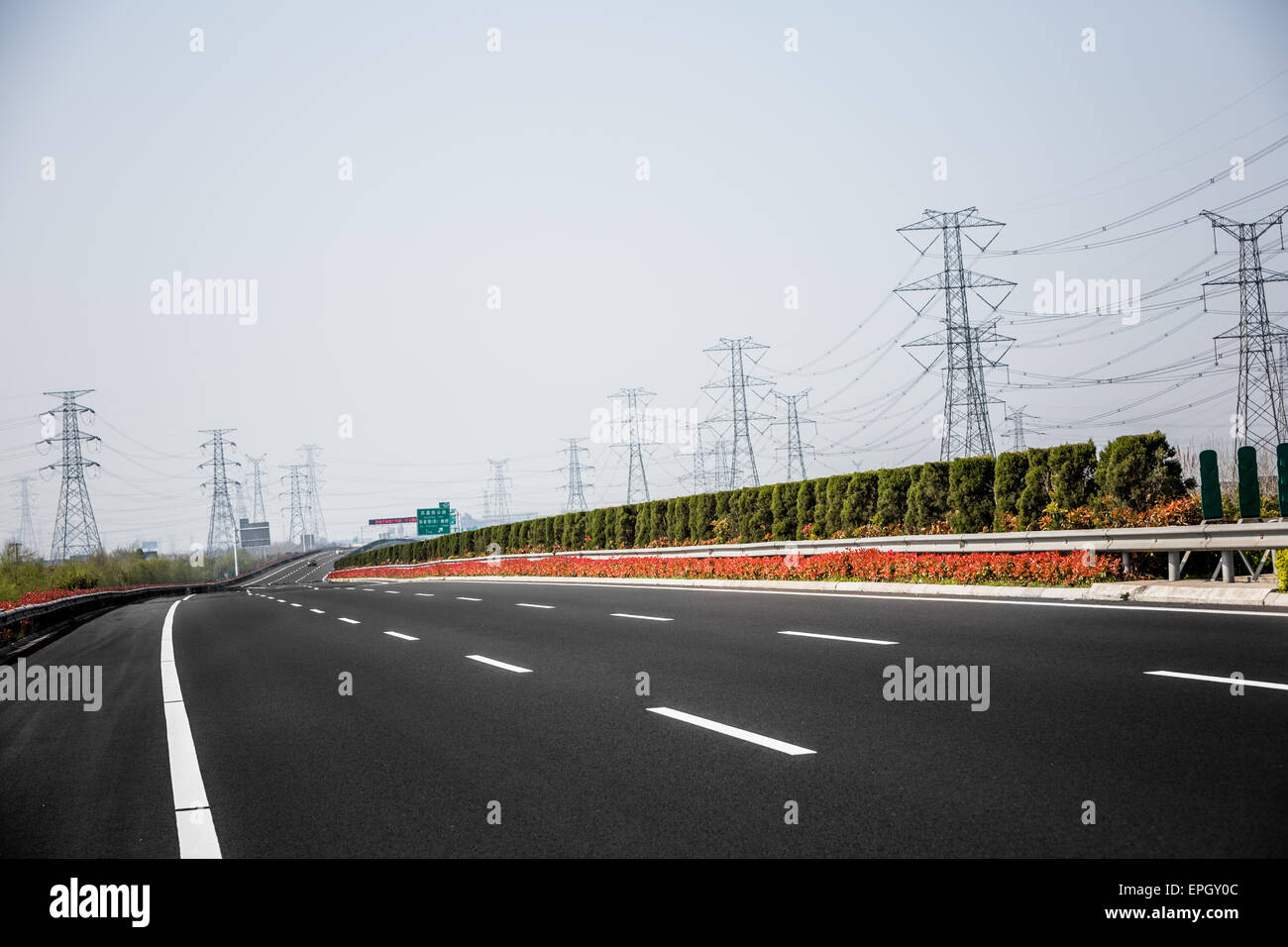 traffic of road Stock Photo - Alamy