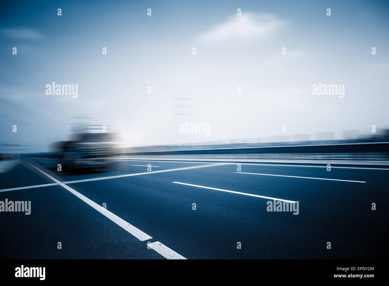 traffic of road Stock Photo - Alamy