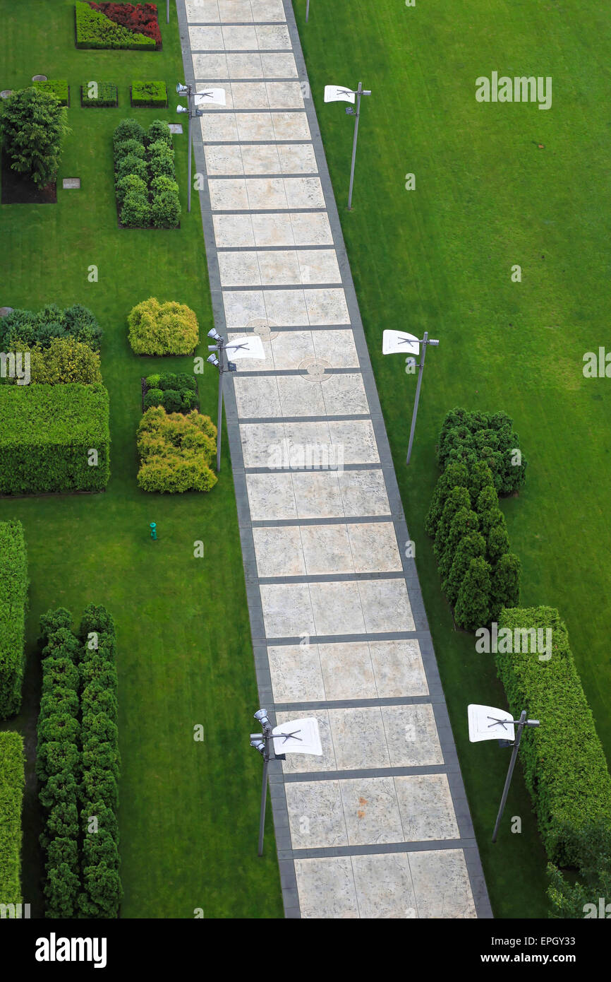 Aerial pathway hi-res stock photography and images - Alamy