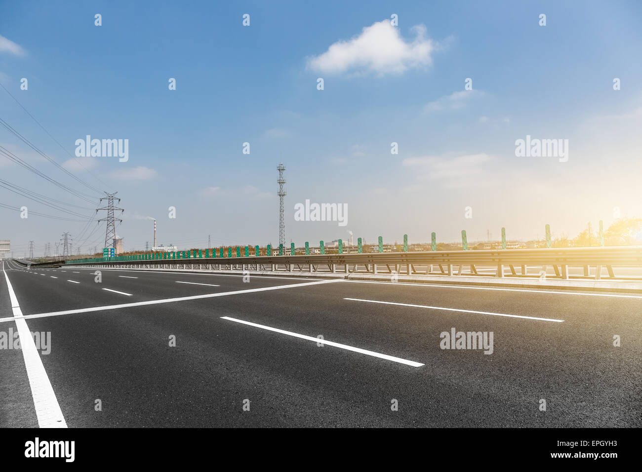 traffic of road Stock Photo - Alamy
