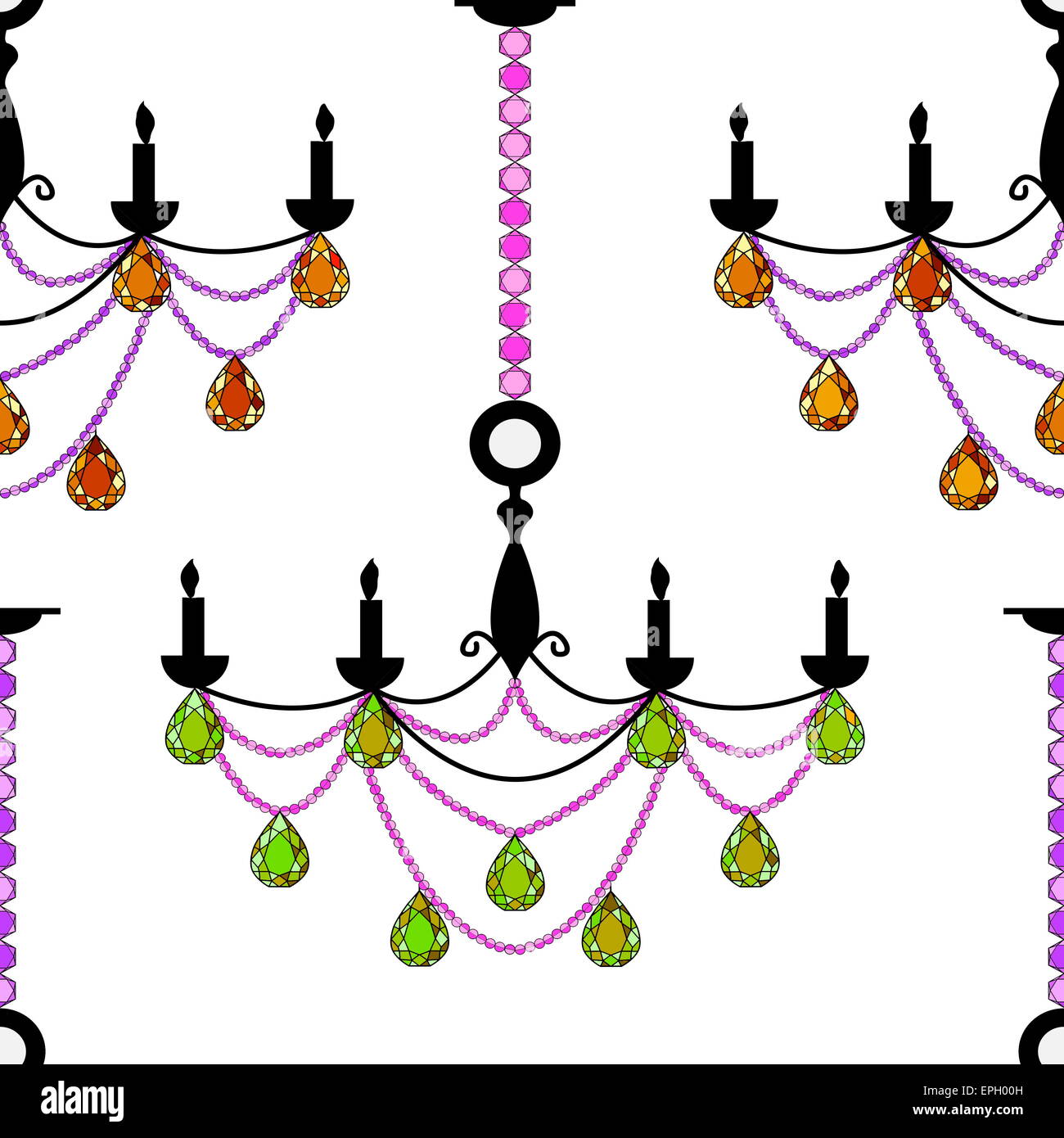 Jugendstil design kachel gelb hi-res stock photography and images - Alamy