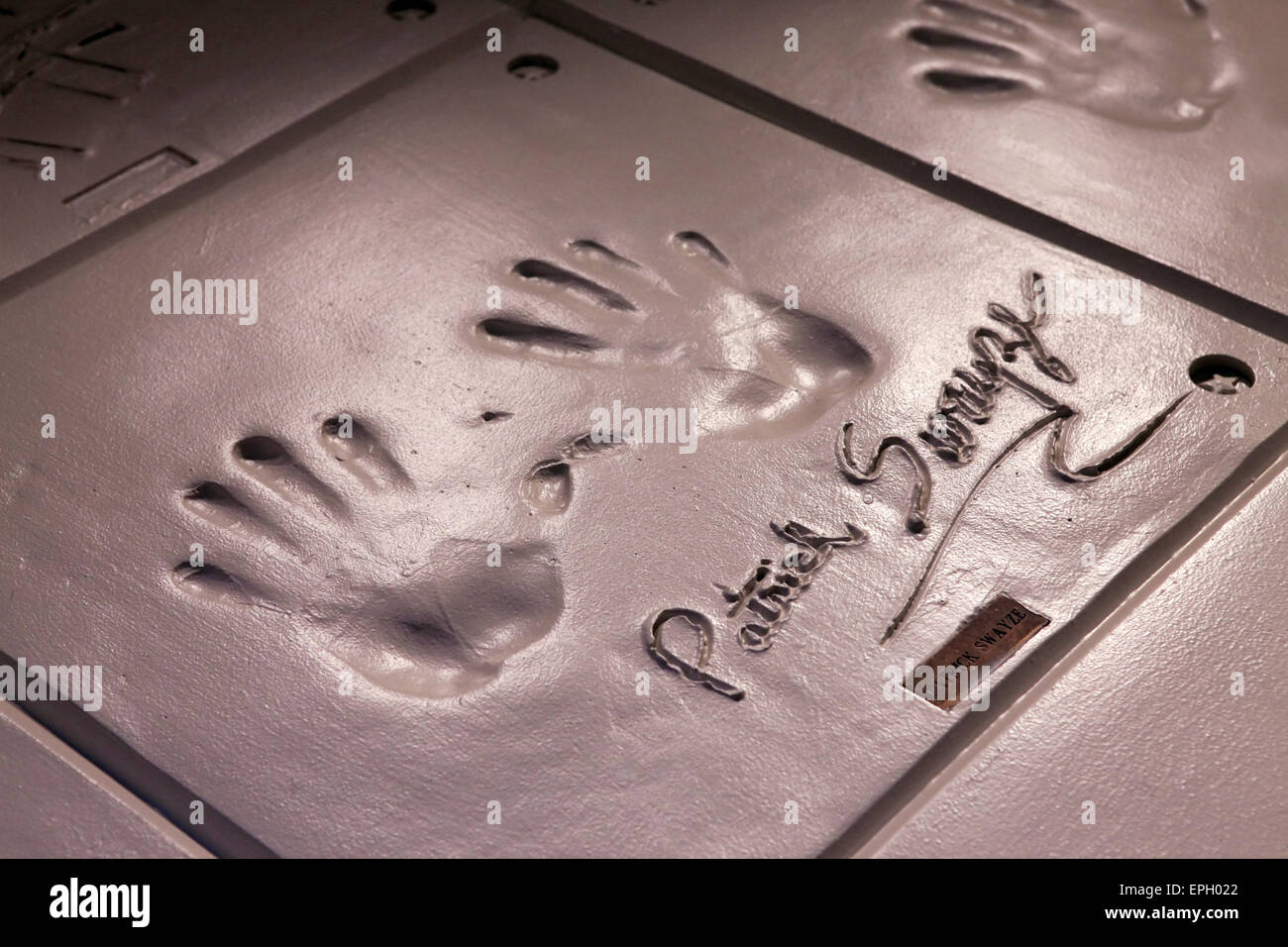 Famous handprints hi-res stock photography and images - Alamy