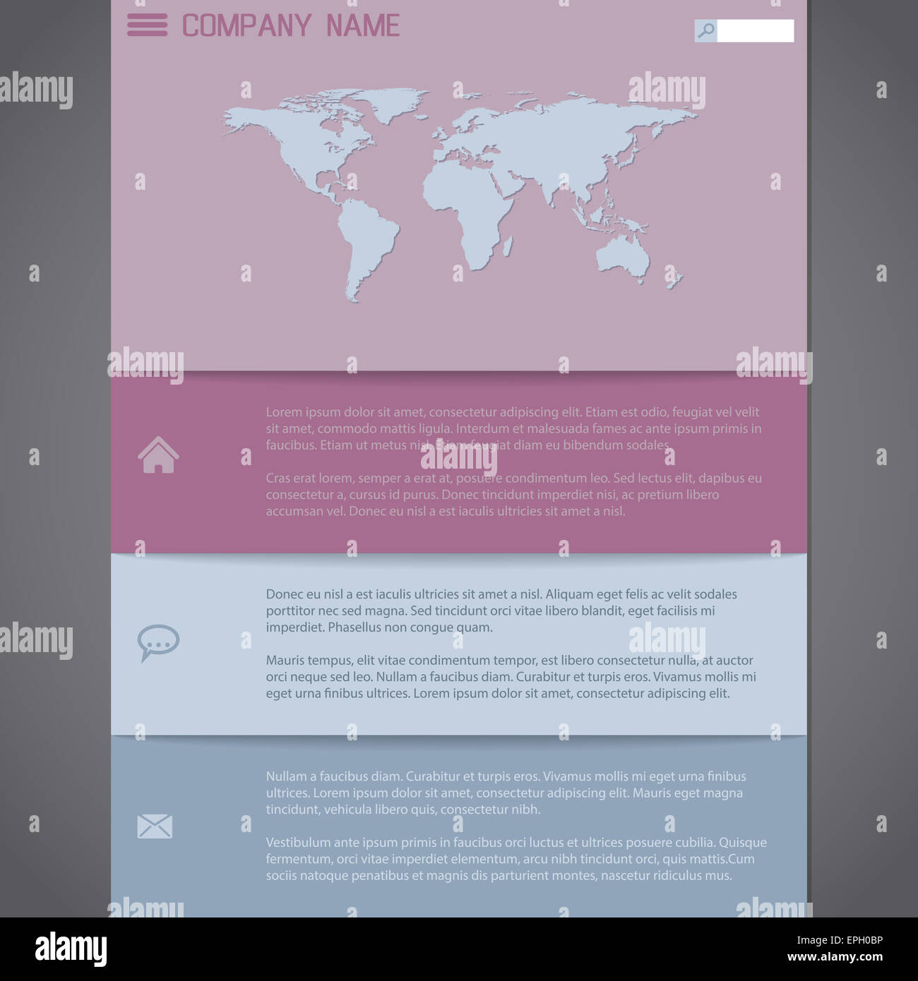 Pastel color map hi-res stock photography and images - Alamy