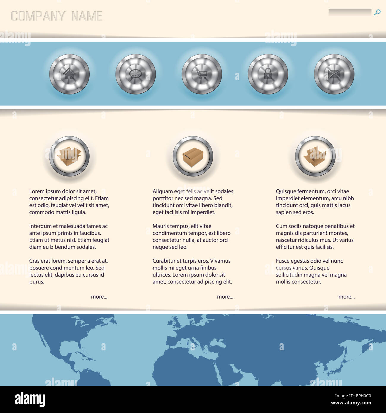 Metallic buttons hi-res stock photography and images - Alamy