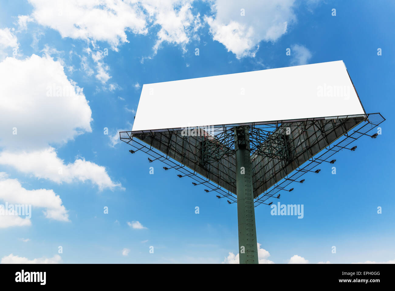 Blank banner posts hi-res stock photography and images - Alamy