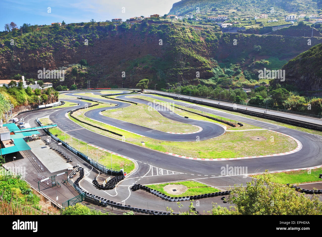 Car track hi-res stock photography and images - Alamy