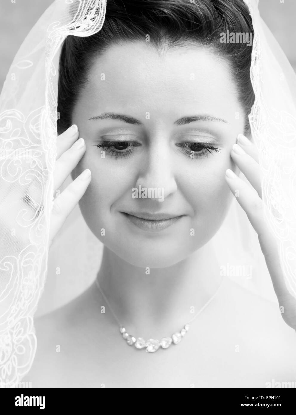 The most beautiful bride Black and White Stock Photos & Images - Alamy