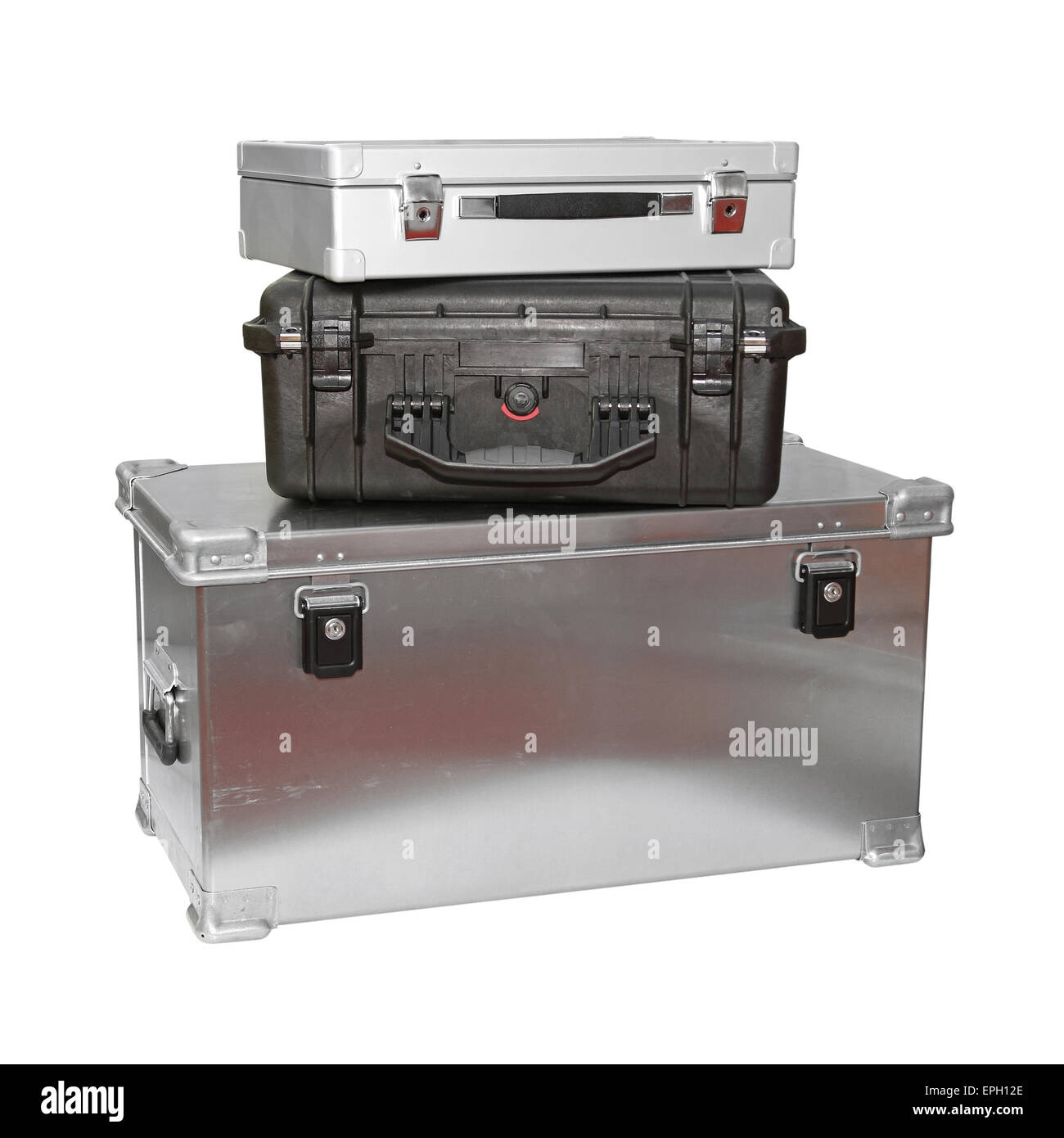 Aluminum boxes hi-res stock photography and images - Alamy