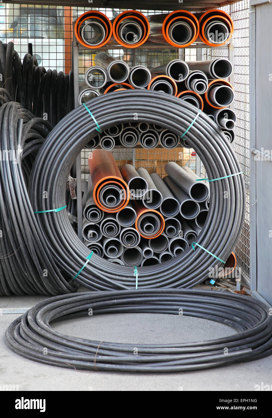 Plastic coils hi-res stock photography and images - Alamy