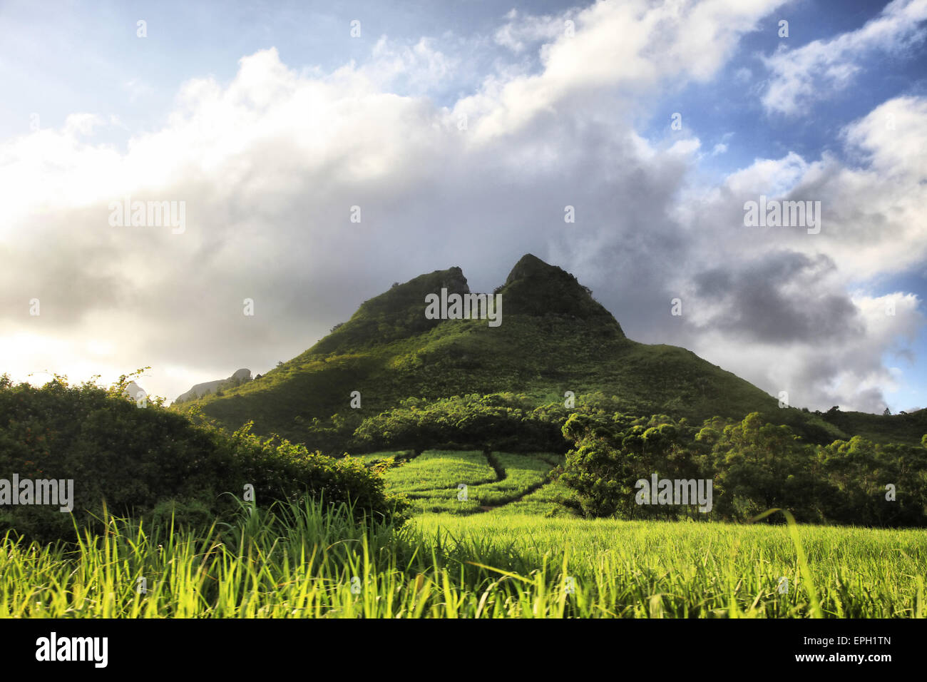 Mauritius volcano hi-res stock photography and images - Alamy
