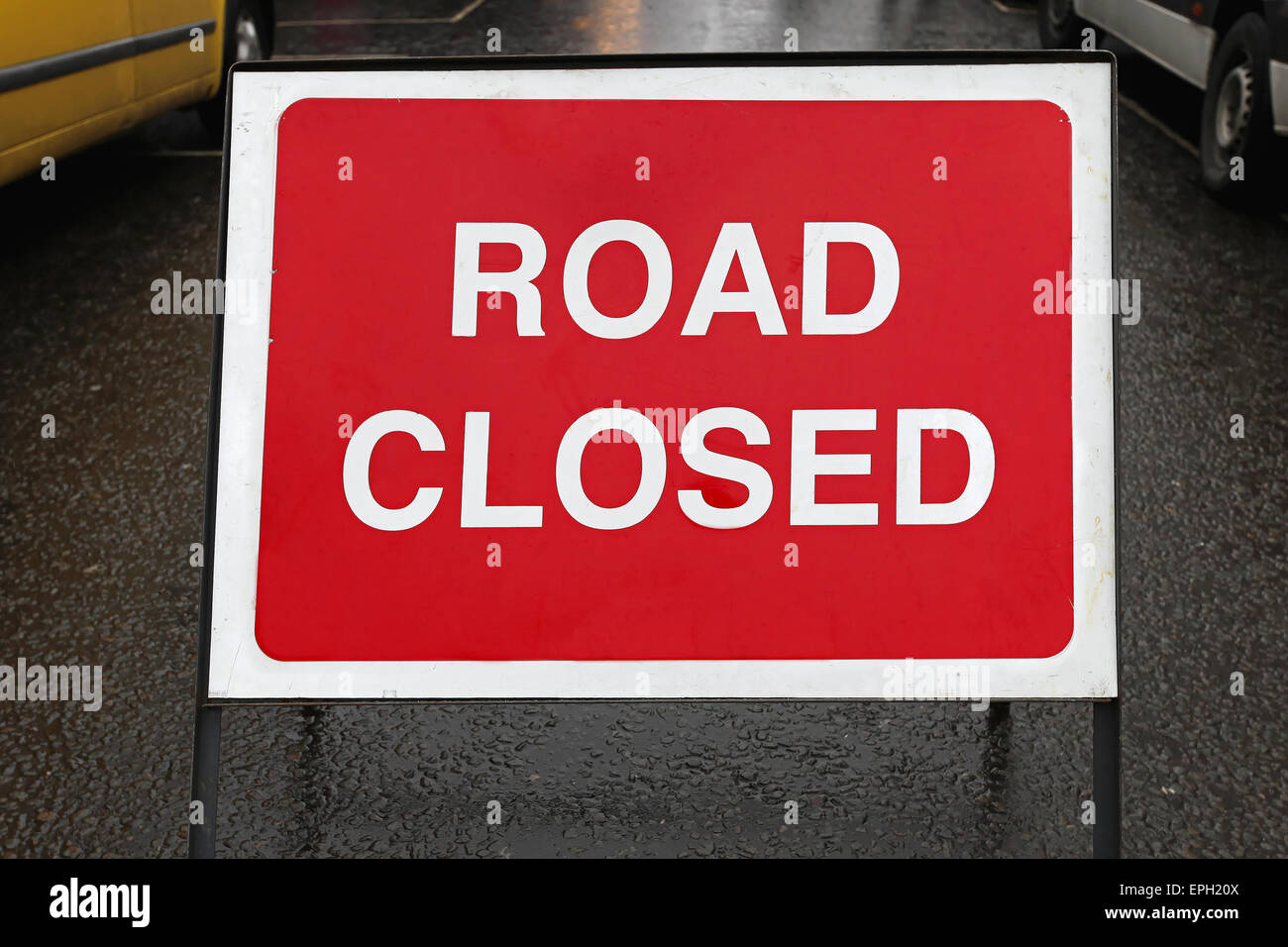Closed road hi-res stock photography and images - Alamy