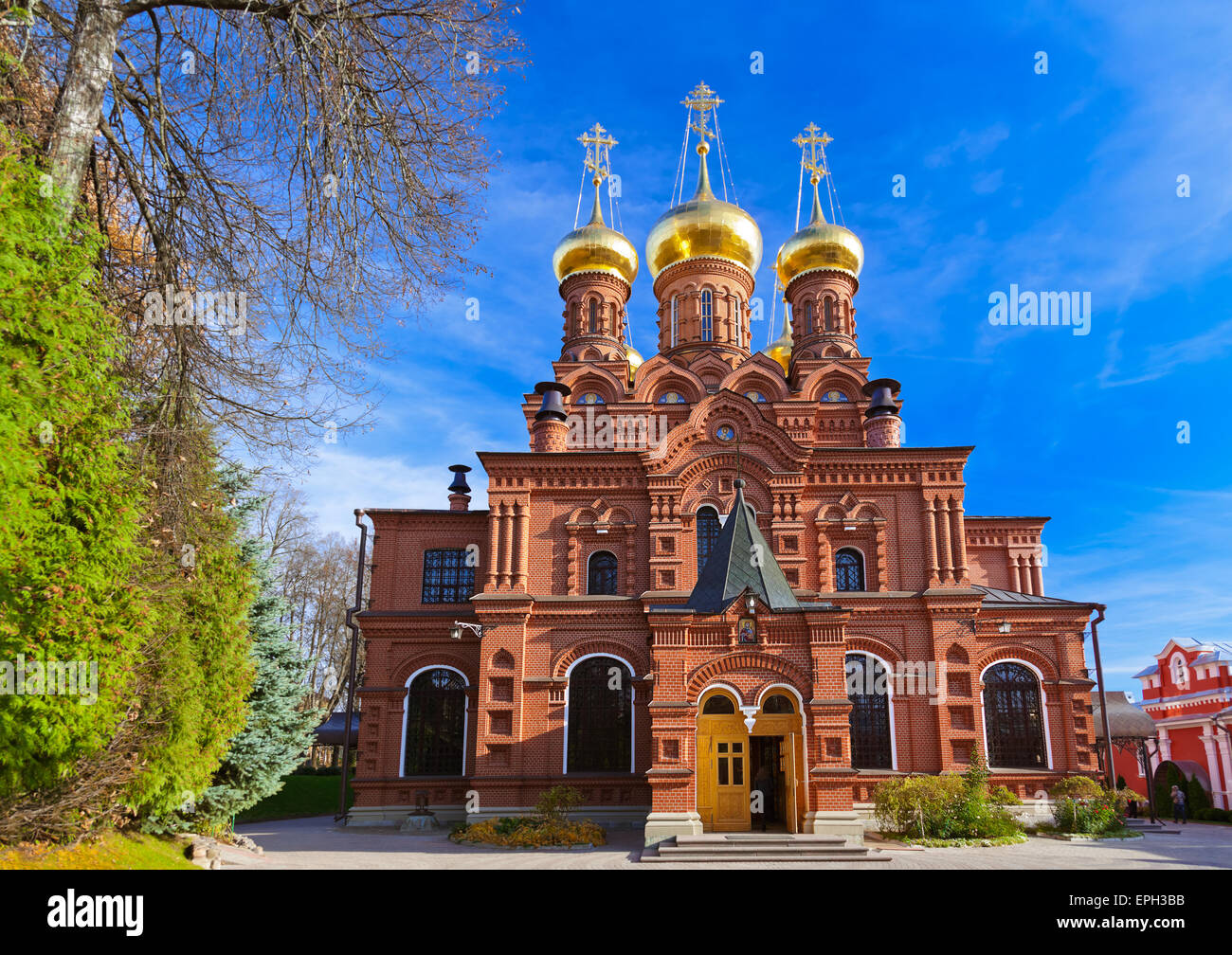Chernigovsky skete in Sergiev Posad - Russia Stock Photo - Alamy
