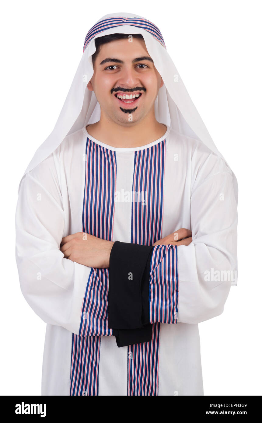 Funny arab man isolated on hi-res stock photography and images - Alamy