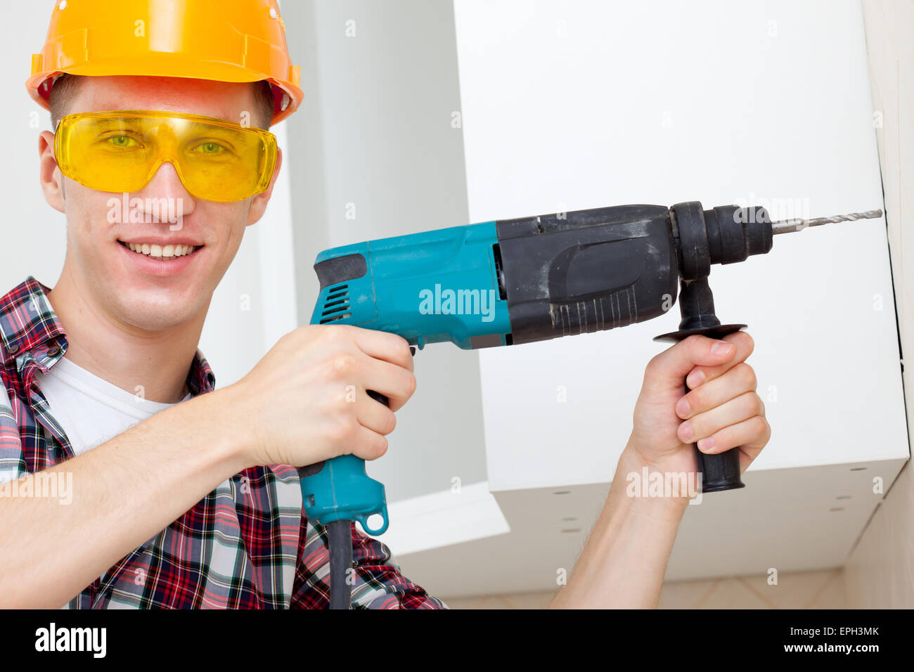 Interior hand drill hi-res stock photography and images - Alamy