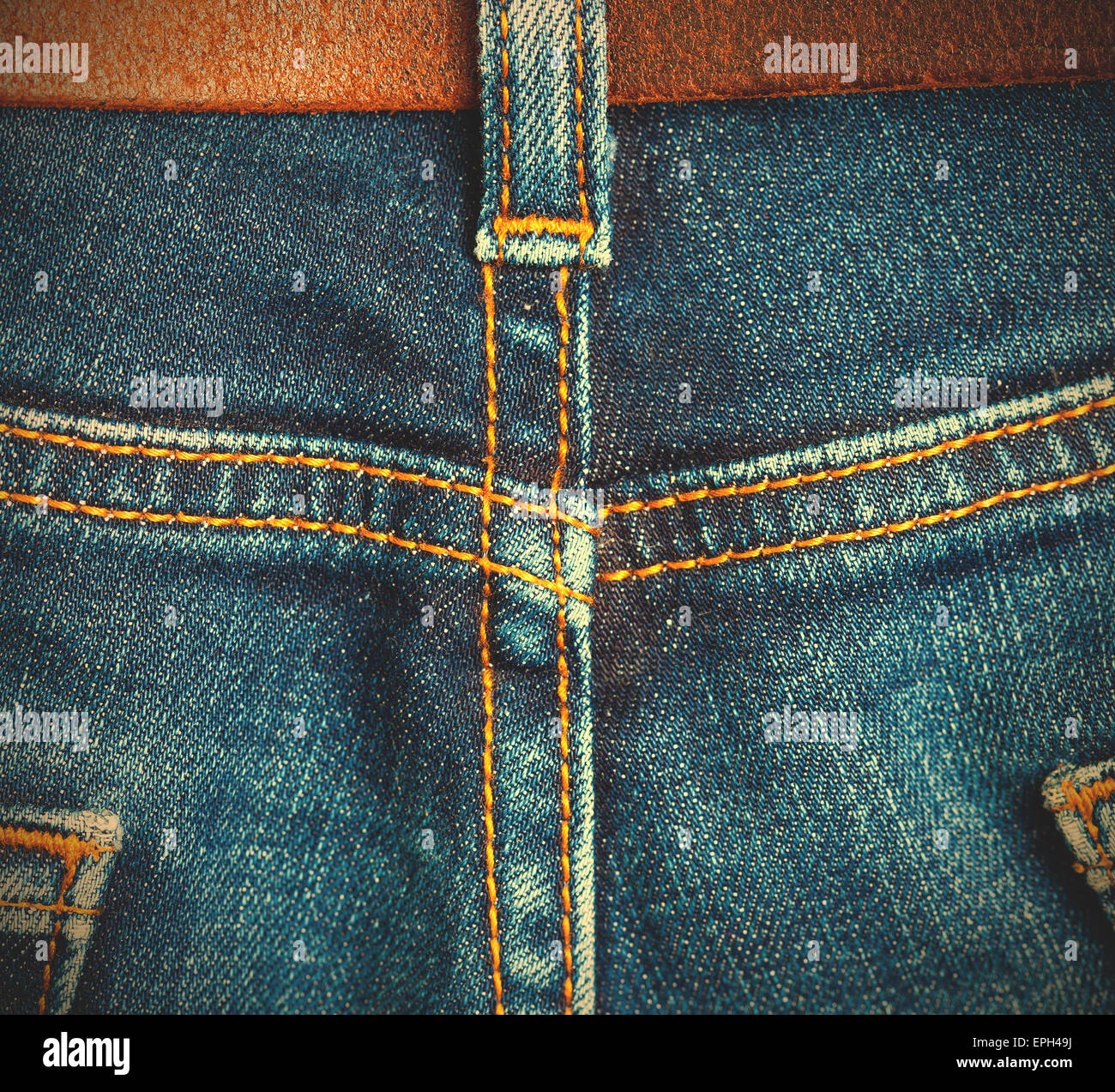 Back pockets of jeans hi-res stock photography and images - Alamy