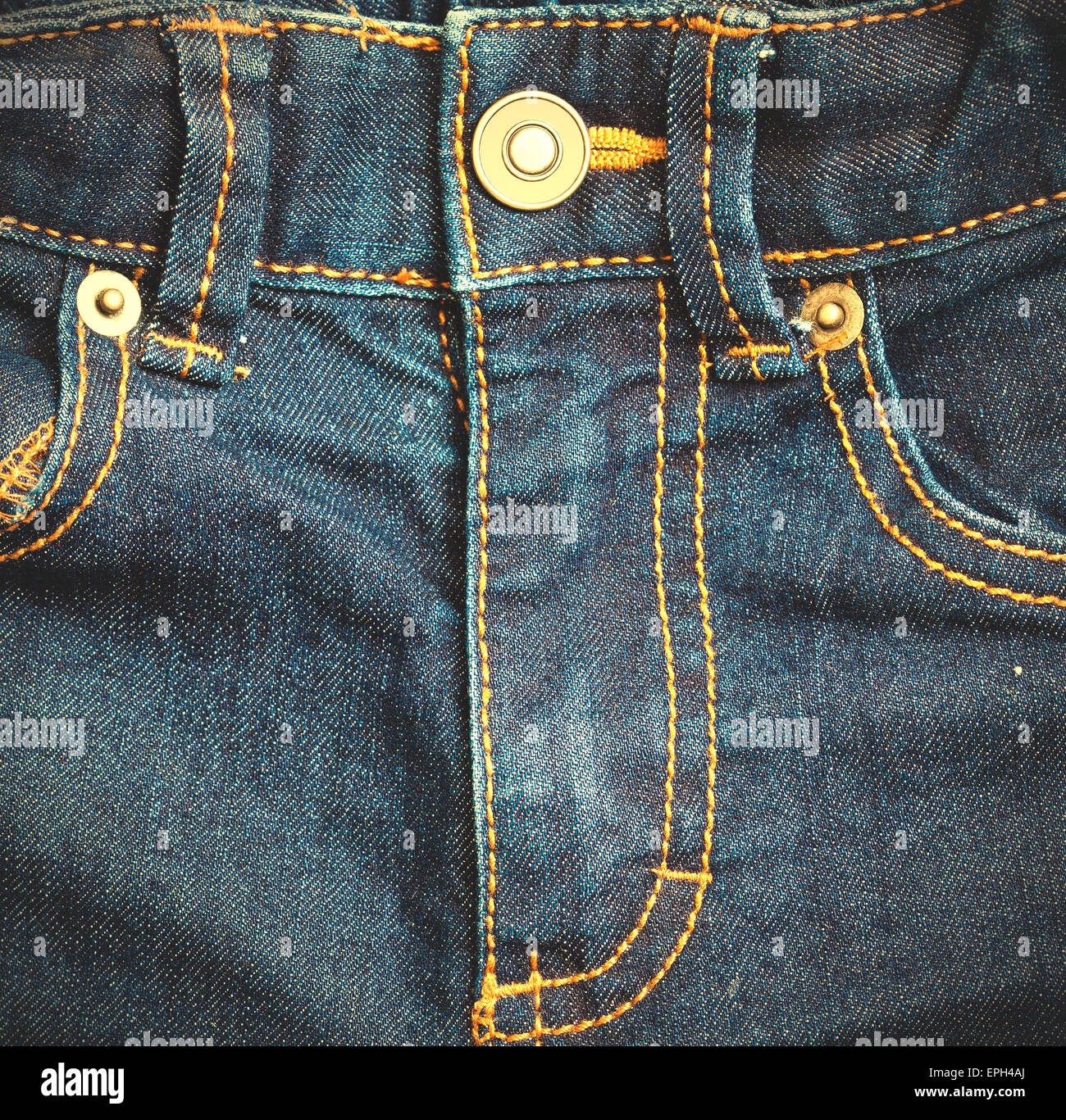 jeans front view Stock Photo - Alamy