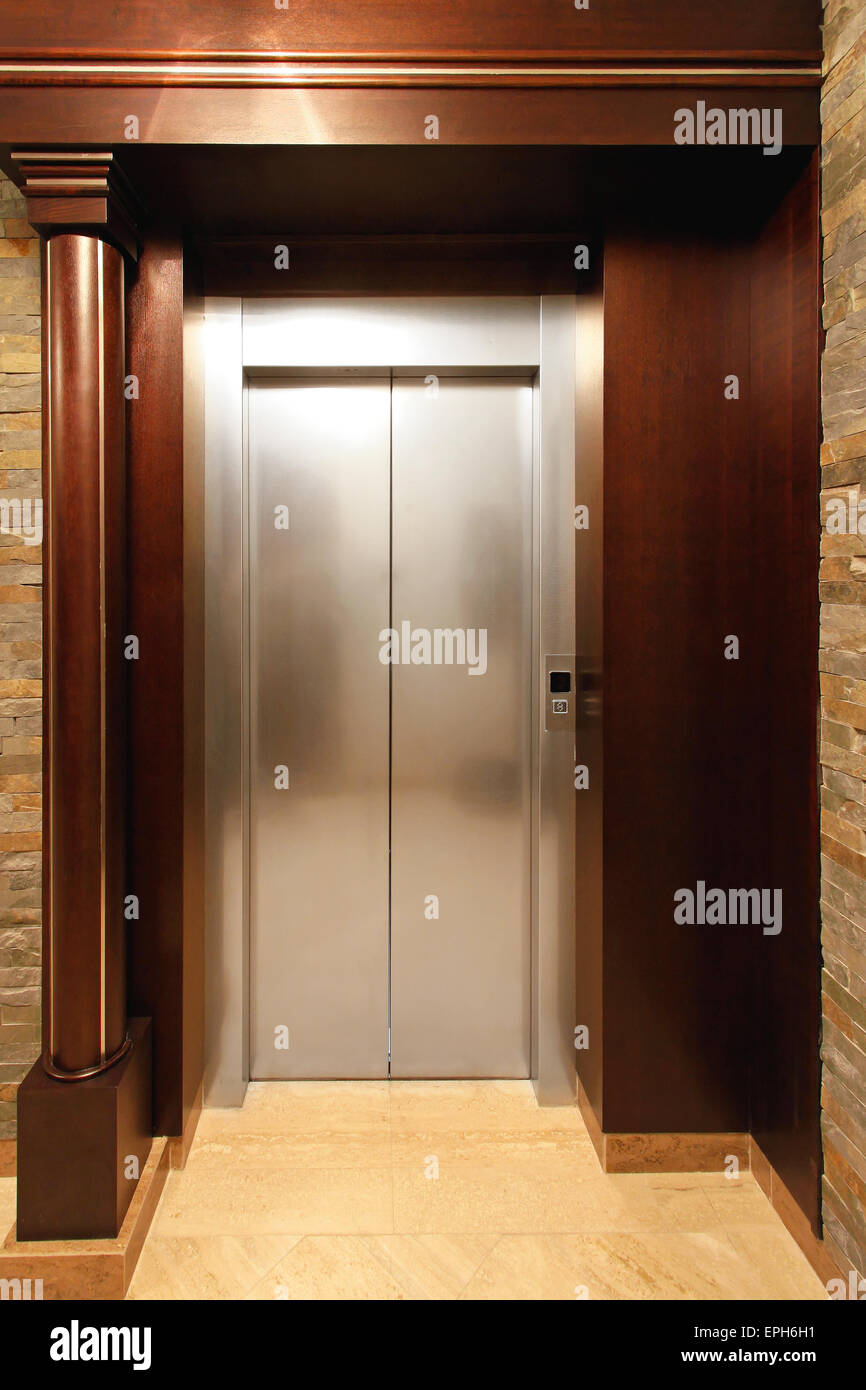 Entrance to lift hi-res stock photography and images - Alamy
