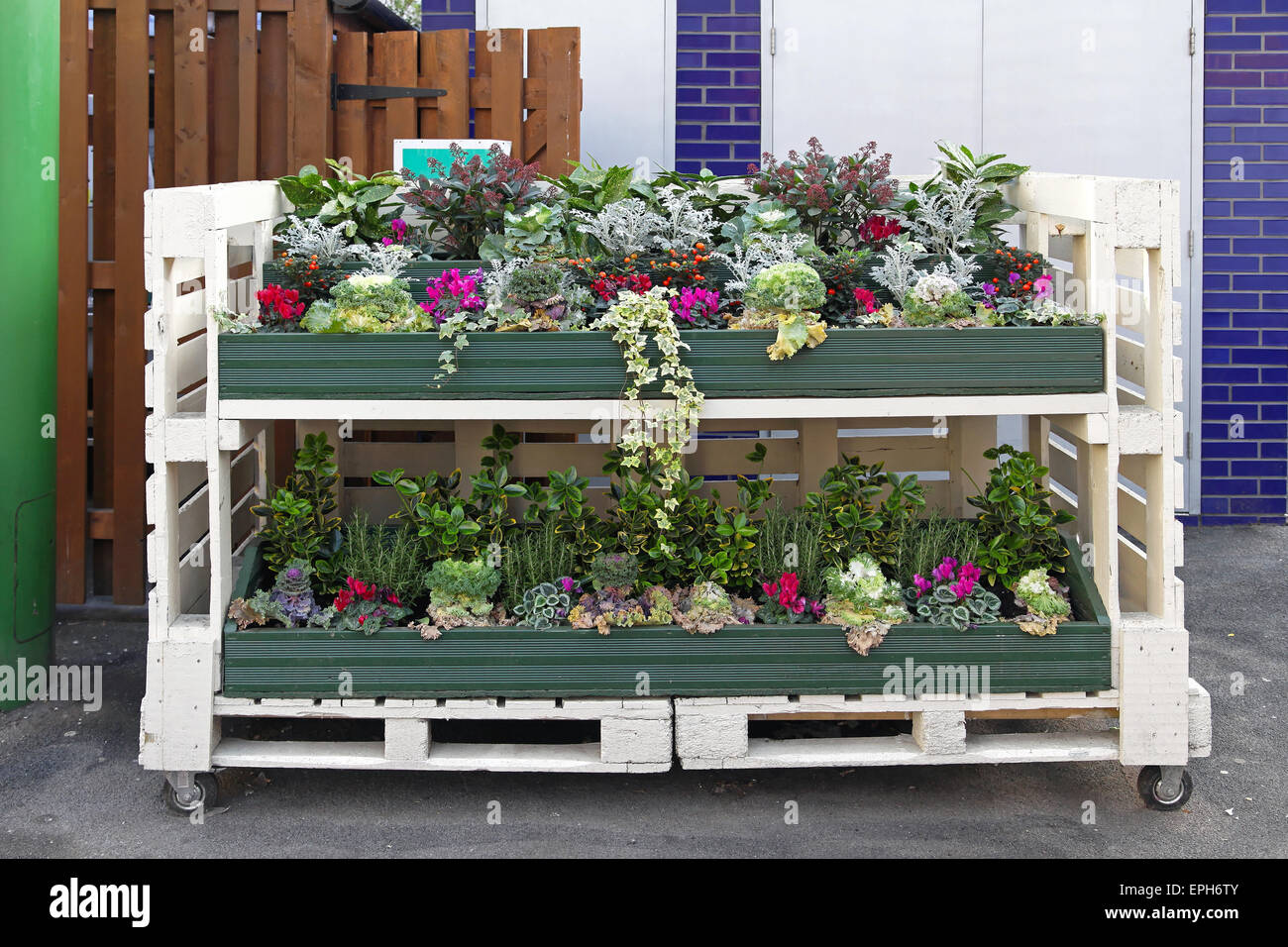 Pallet plants hi-res stock photography and images - Alamy