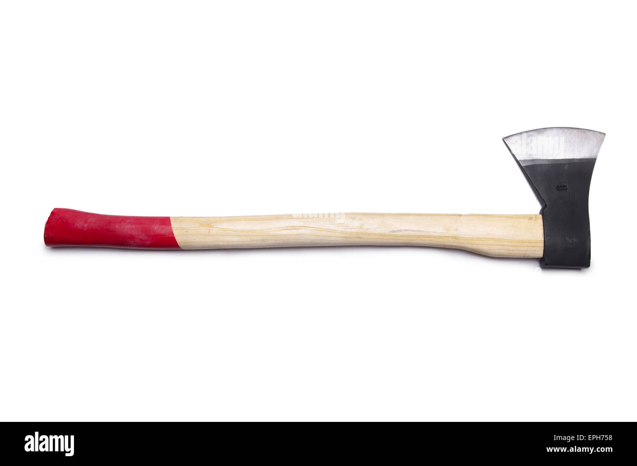 Axe isolated on the white background Stock Photo - Alamy