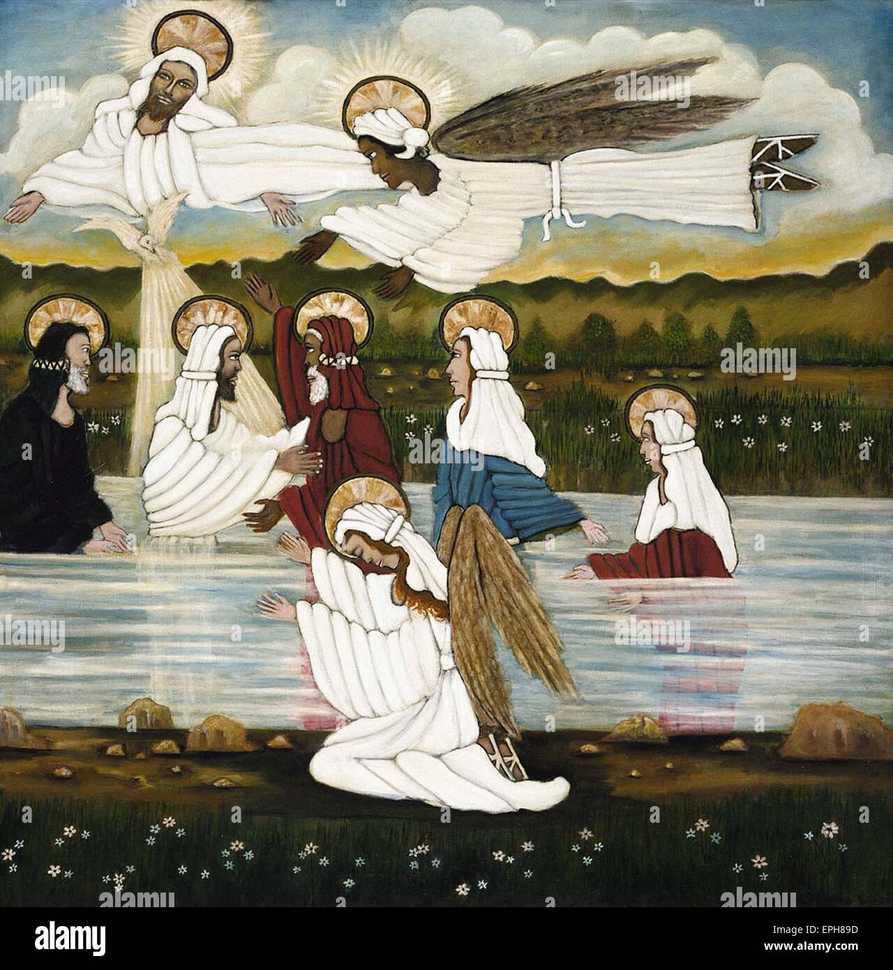 Lorenzo scott baptism of jesus hi-res stock photography and images - Alamy Lorenzo scott baptism of jesus hi-res stock photography and images - Alamy