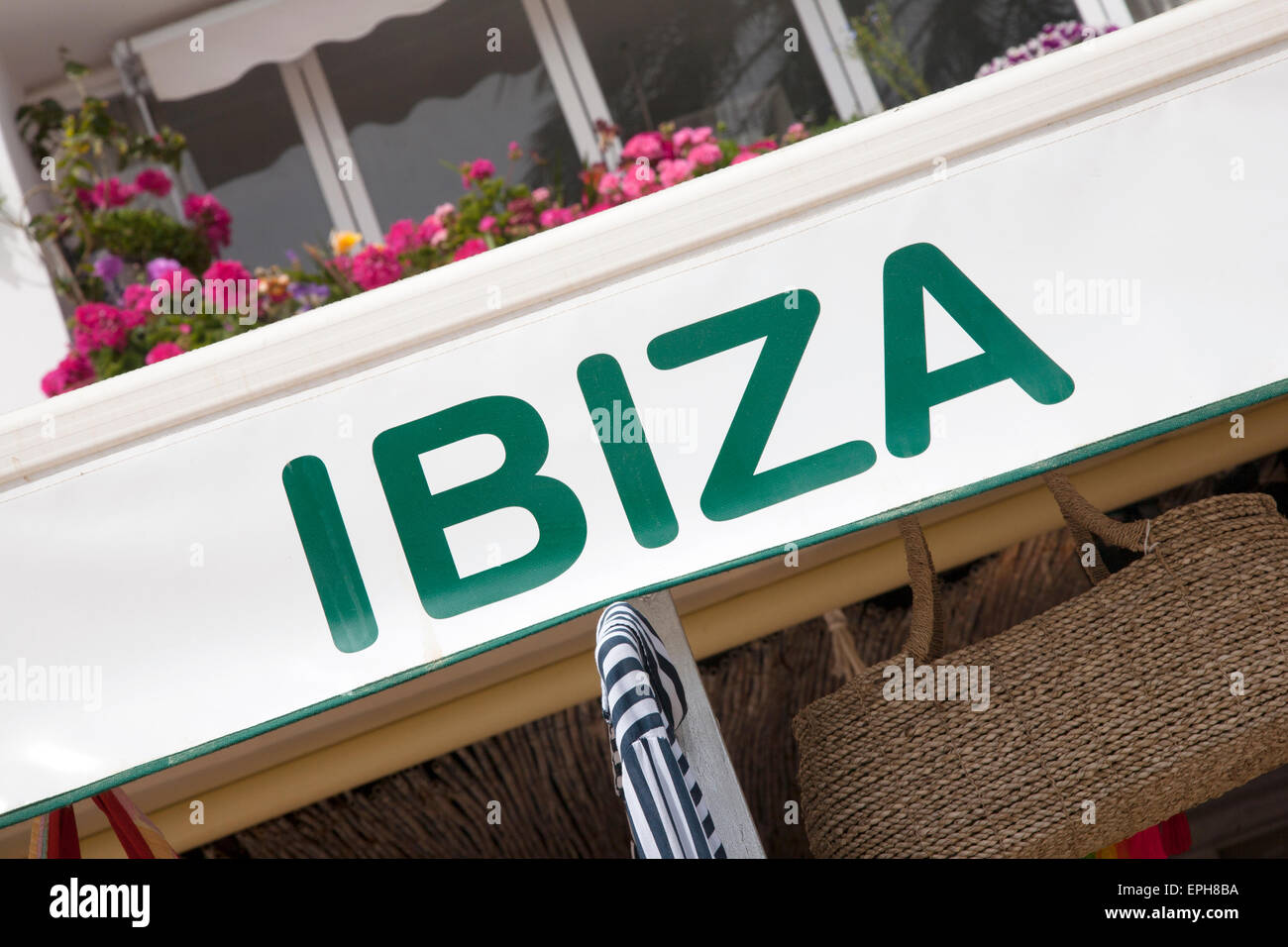 Ibiza spain shop sign hi-res stock photography and images - Alamy