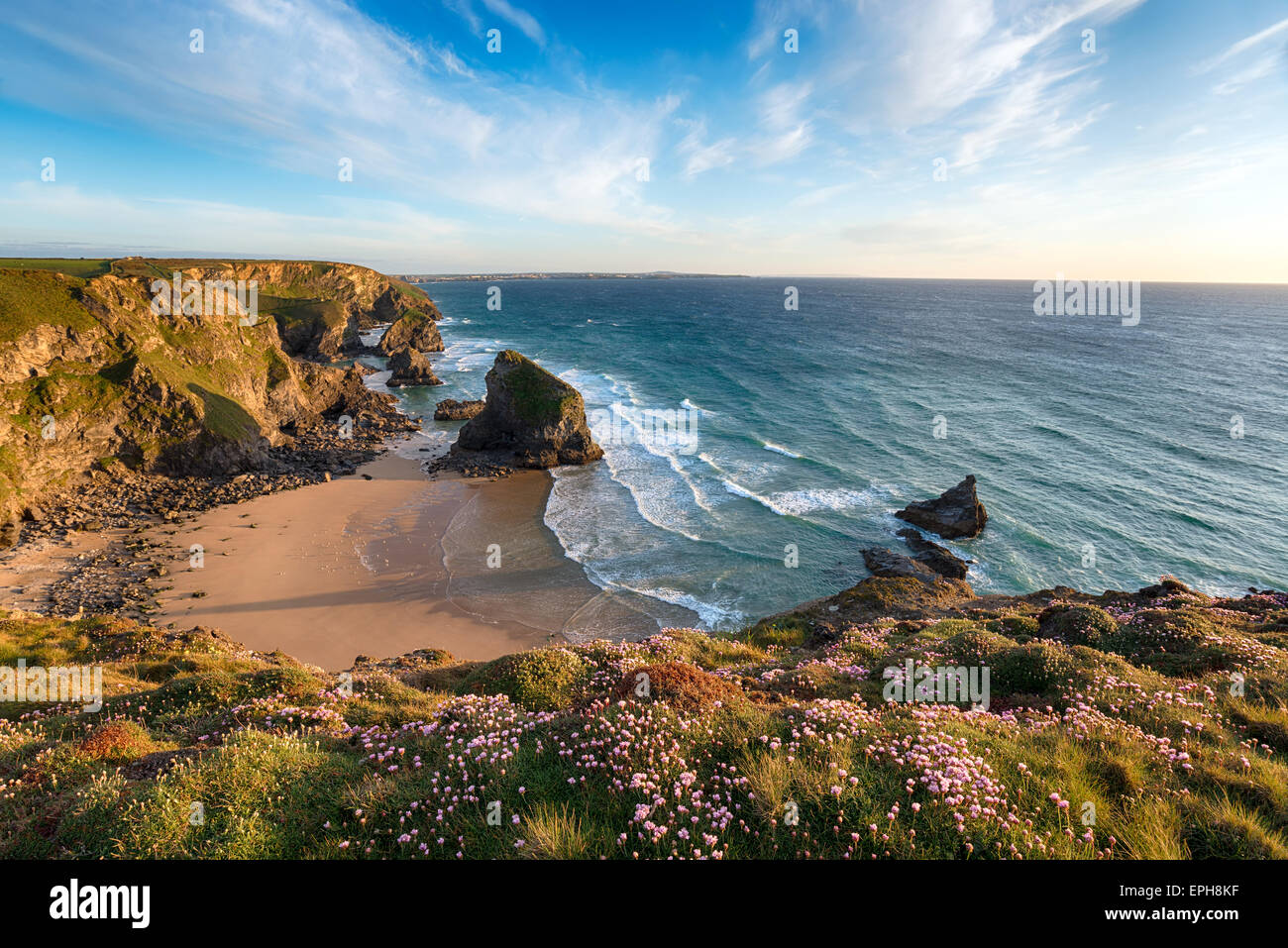Pentire steps hi-res stock photography and images - Alamy