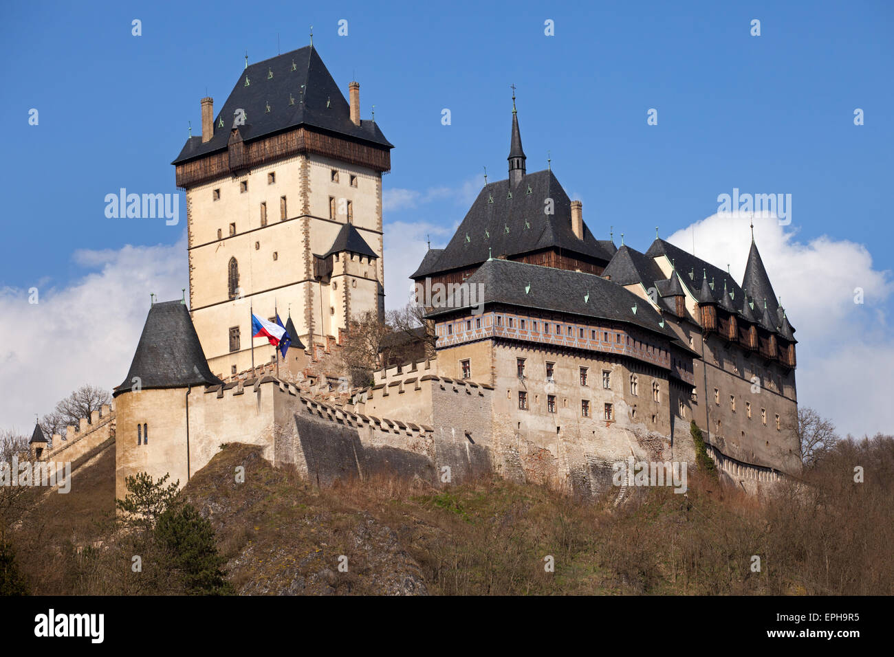 Karlštejn castle hi-res stock photography and images - Alamy