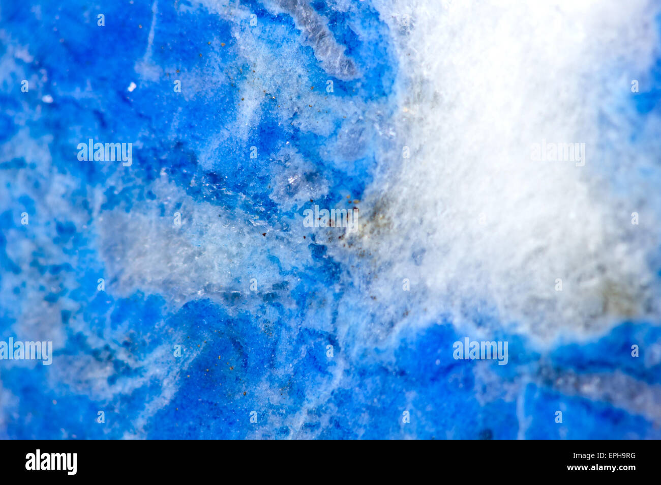 Lazurite 6Nа(АlSiO4)·Na2S. Blue rare mineral. Macro. Beautiful ...