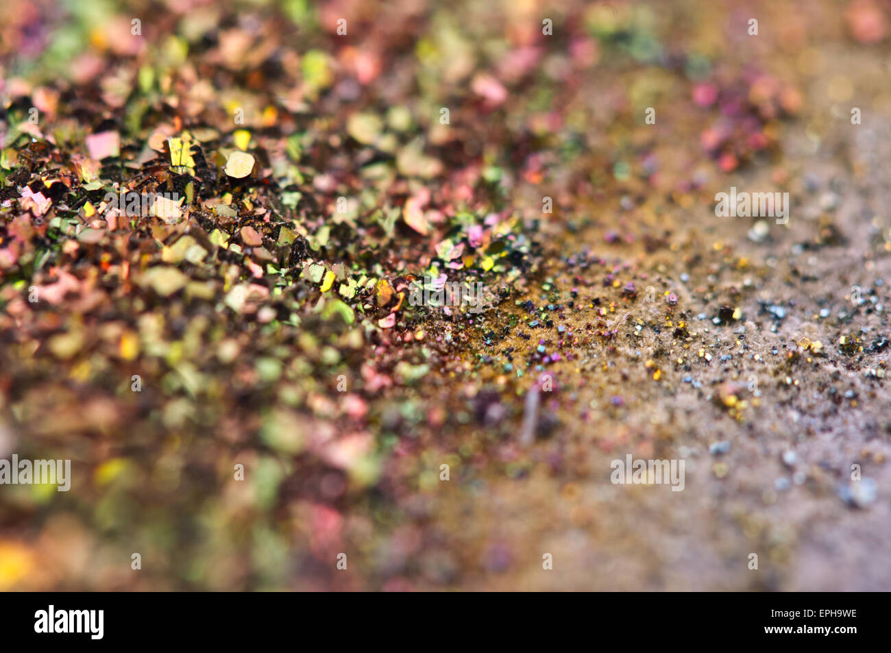 Marcasite (FeS2) iron sulphide with orthorhombic crystal structure ...