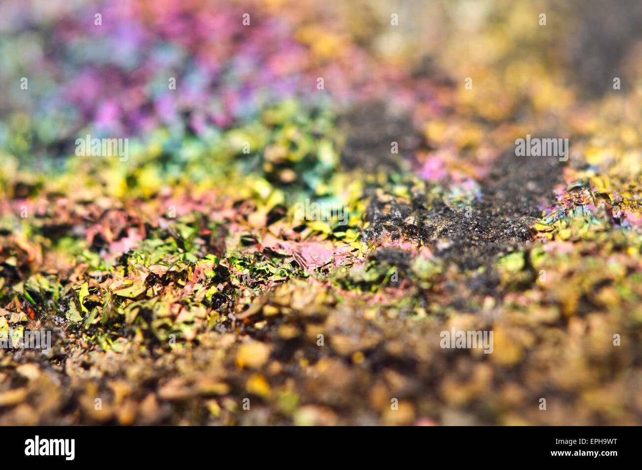 Marcasite (FeS2) iron sulphide with orthorhombic crystal structure ...