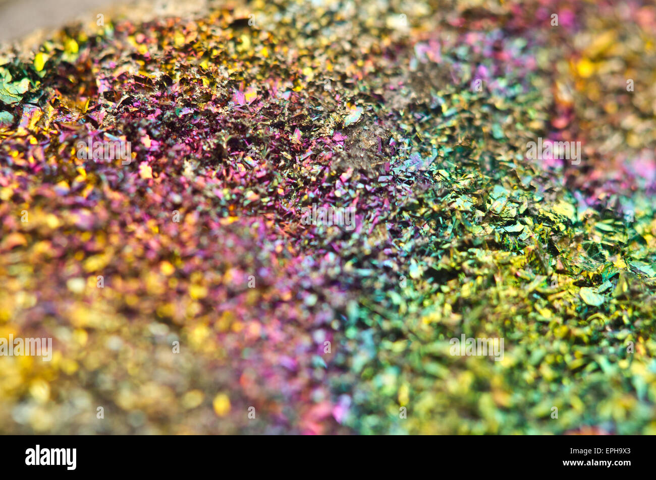 Marcasite (FeS2) iron sulphide with orthorhombic crystal structure ...