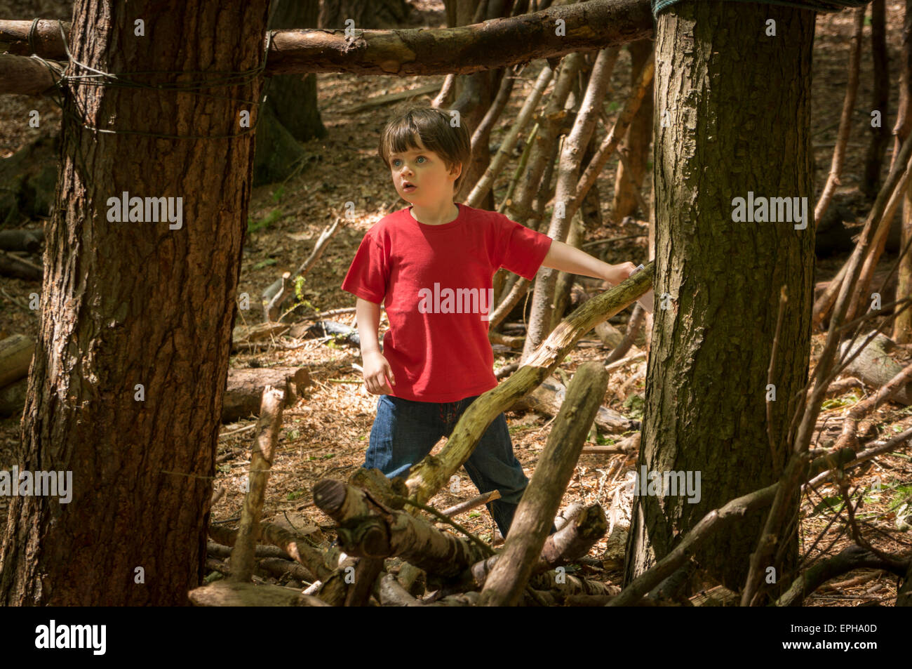 The hero explorer! Stock Photo - Alamy