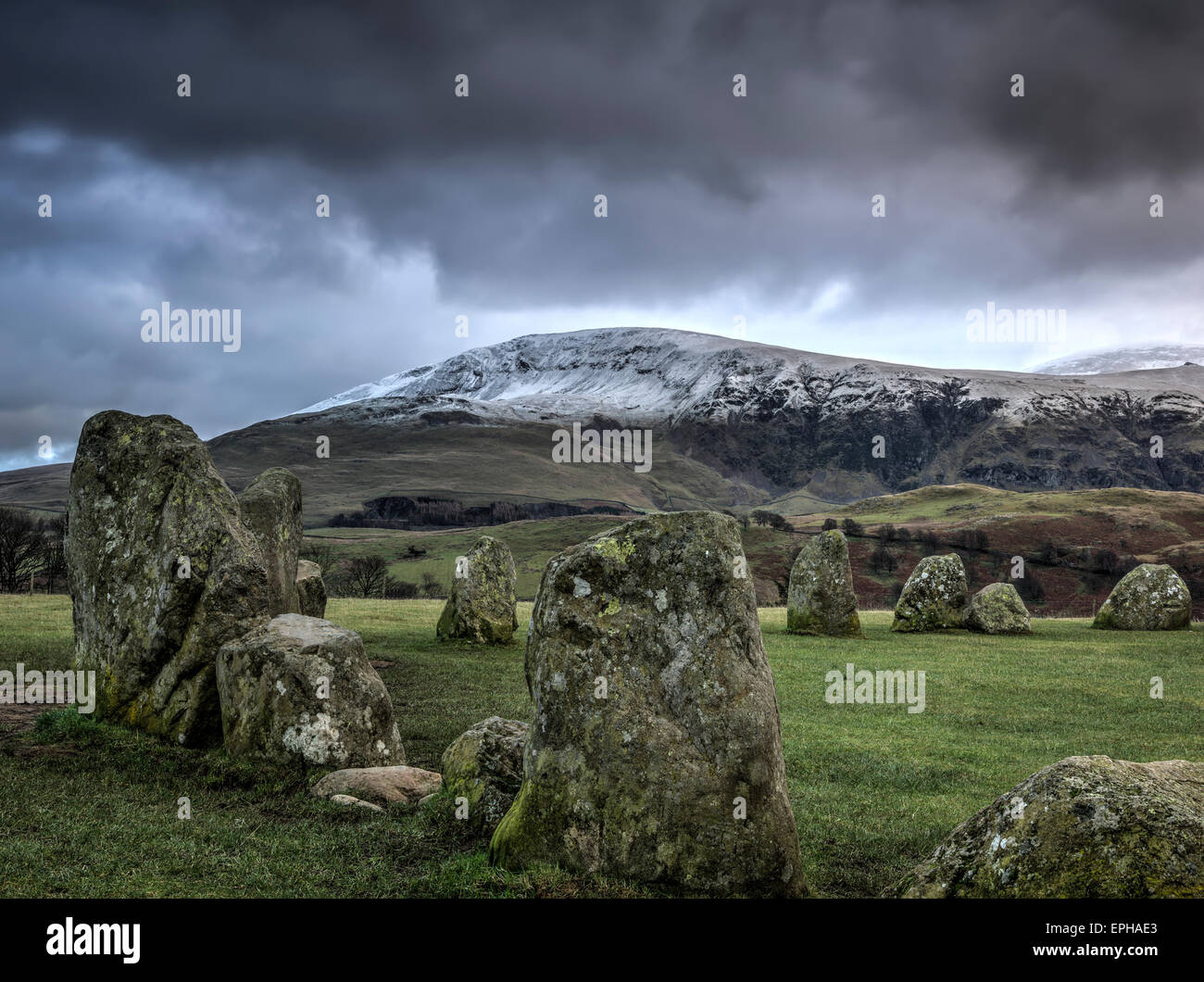 Castlerigg cumbria hi-res stock photography and images - Alamy